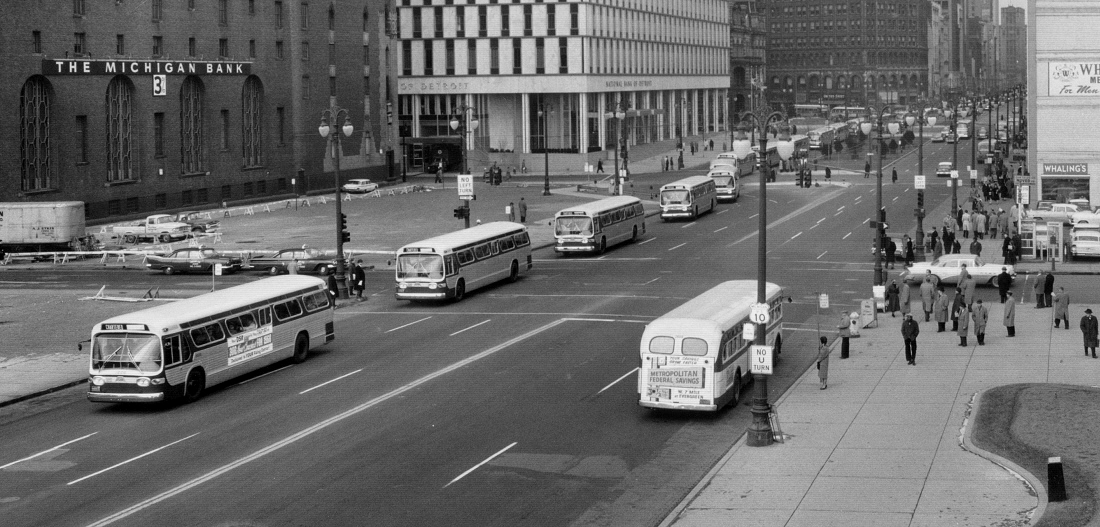 DETROIT TRANSIT HISTORY.info: Bus Photos 1960's - Pg.1